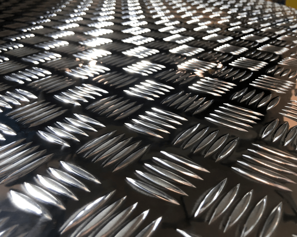 5754-H114 Embossed Aluminum Plate for Building Material - Mingtai Aluminum