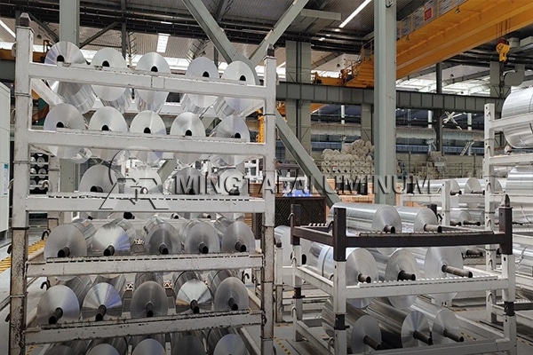 Easy-open lid material 8011 aluminum foil - Mingtai Aluminum